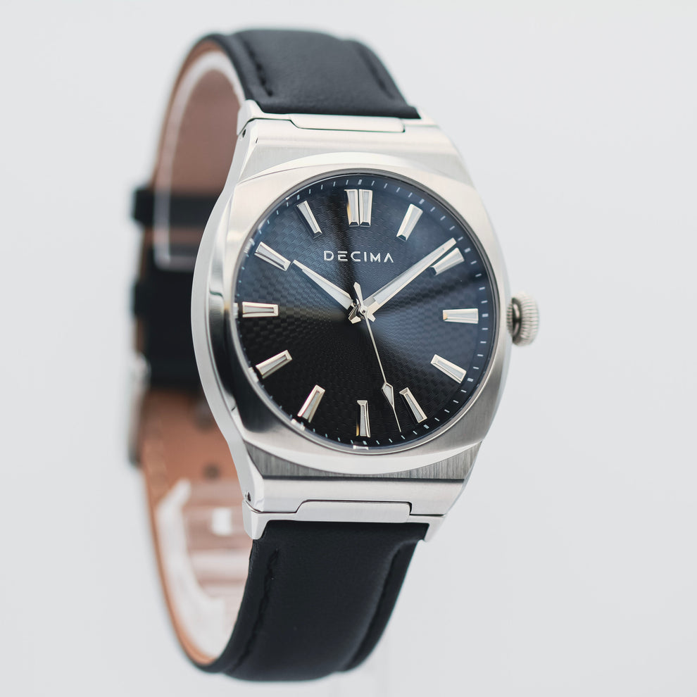 Gatekeeper Black & Silver – Decima Watches