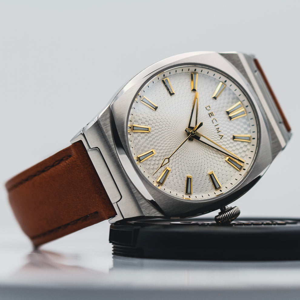 Gatekeeper White & Gold – Decima Watches